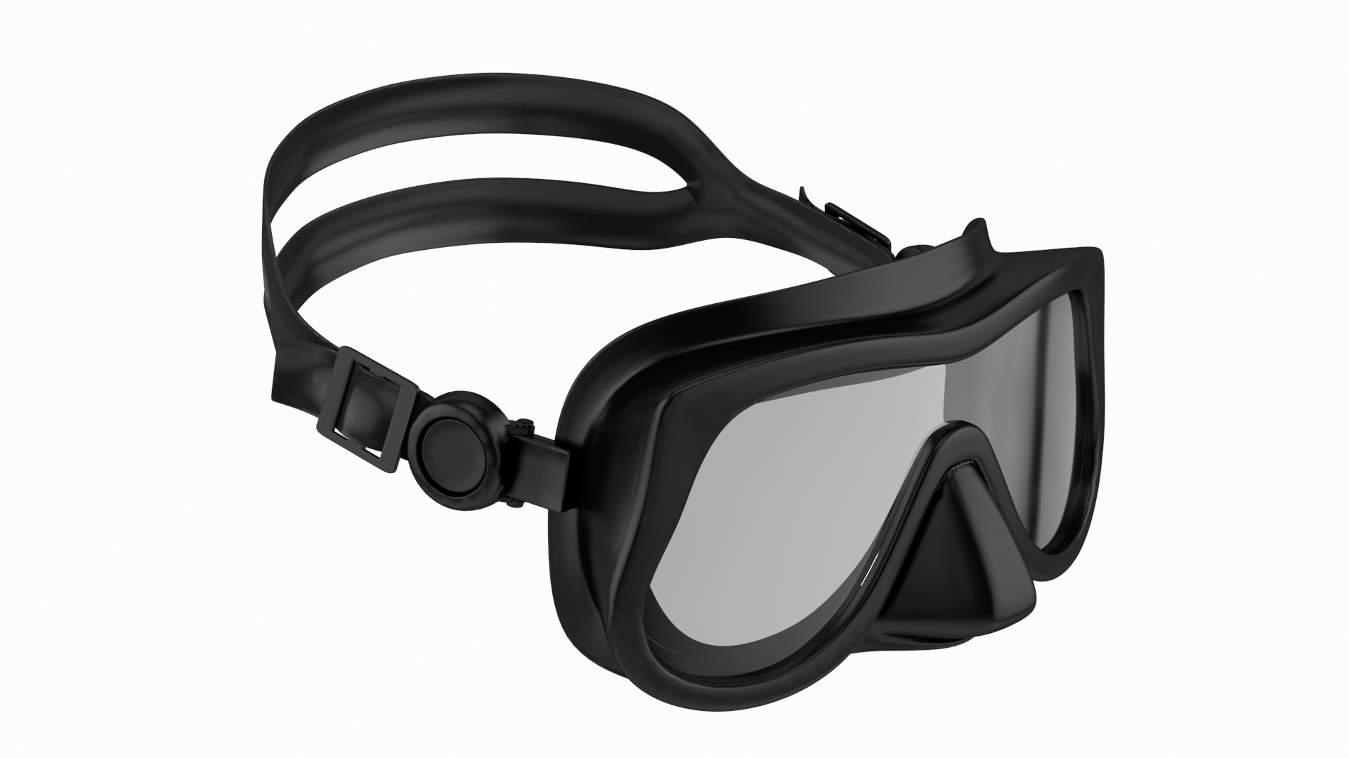 Professional Diving Mask 3D Model - TurboSquid 2335366