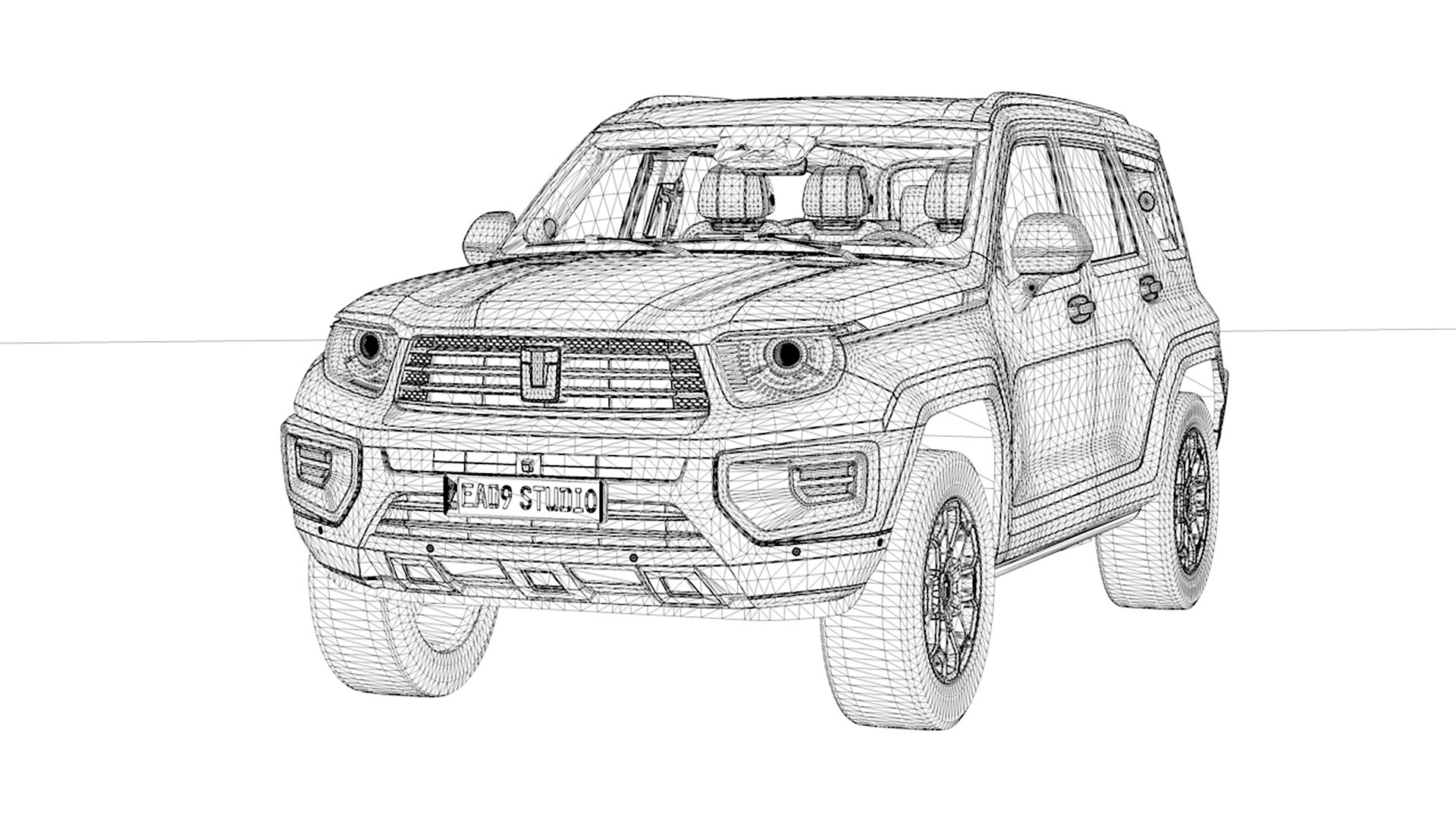GWM Tank 700 2204 3D Model - TurboSquid 2350555