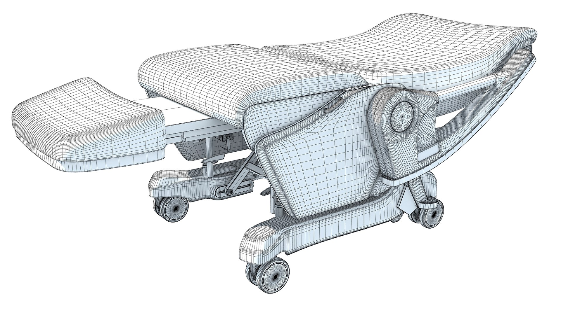 Hospital Patient Chair Model - TurboSquid 1634667