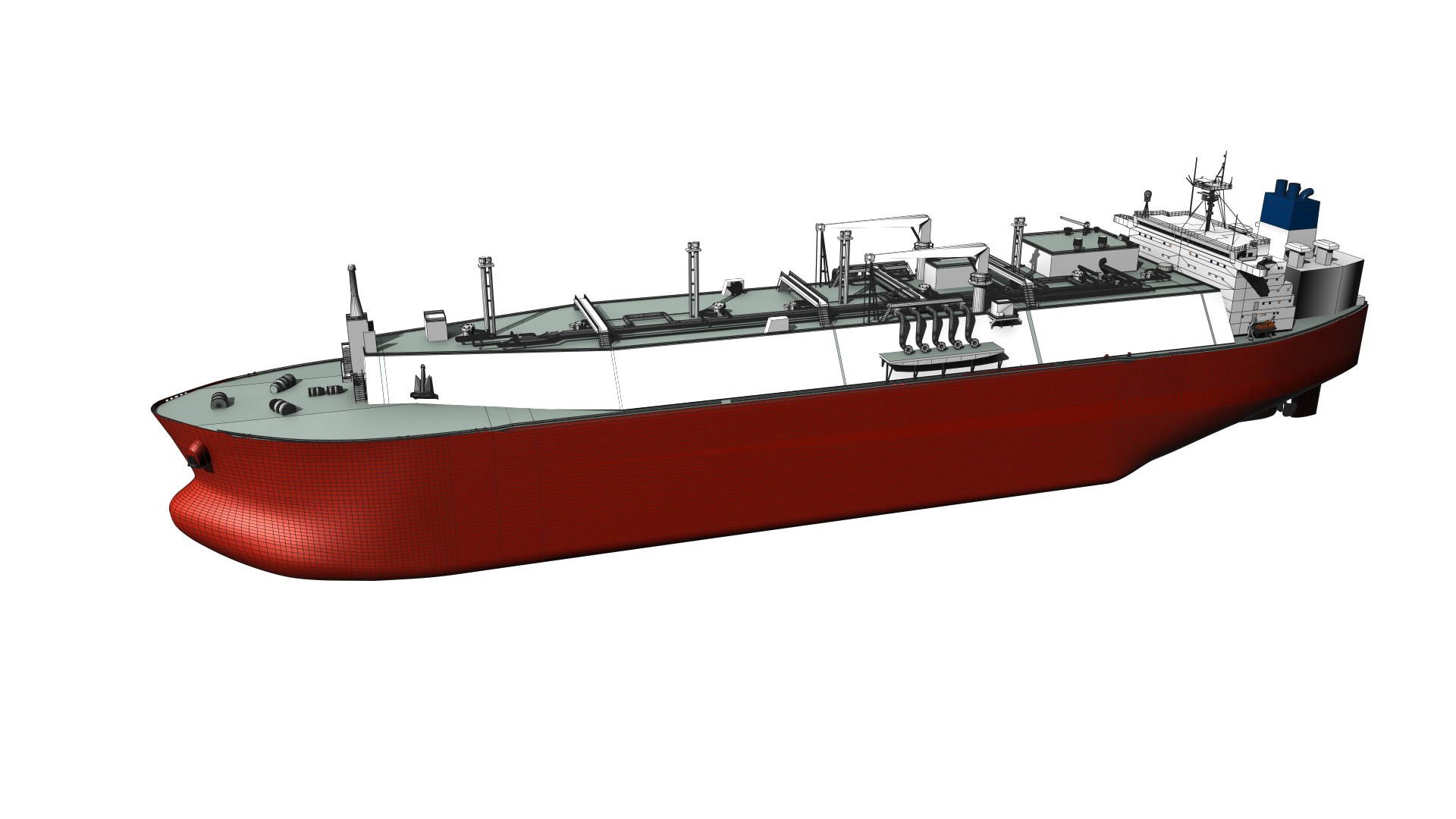3D Lng Carrier Membrane Type - TurboSquid 1249001