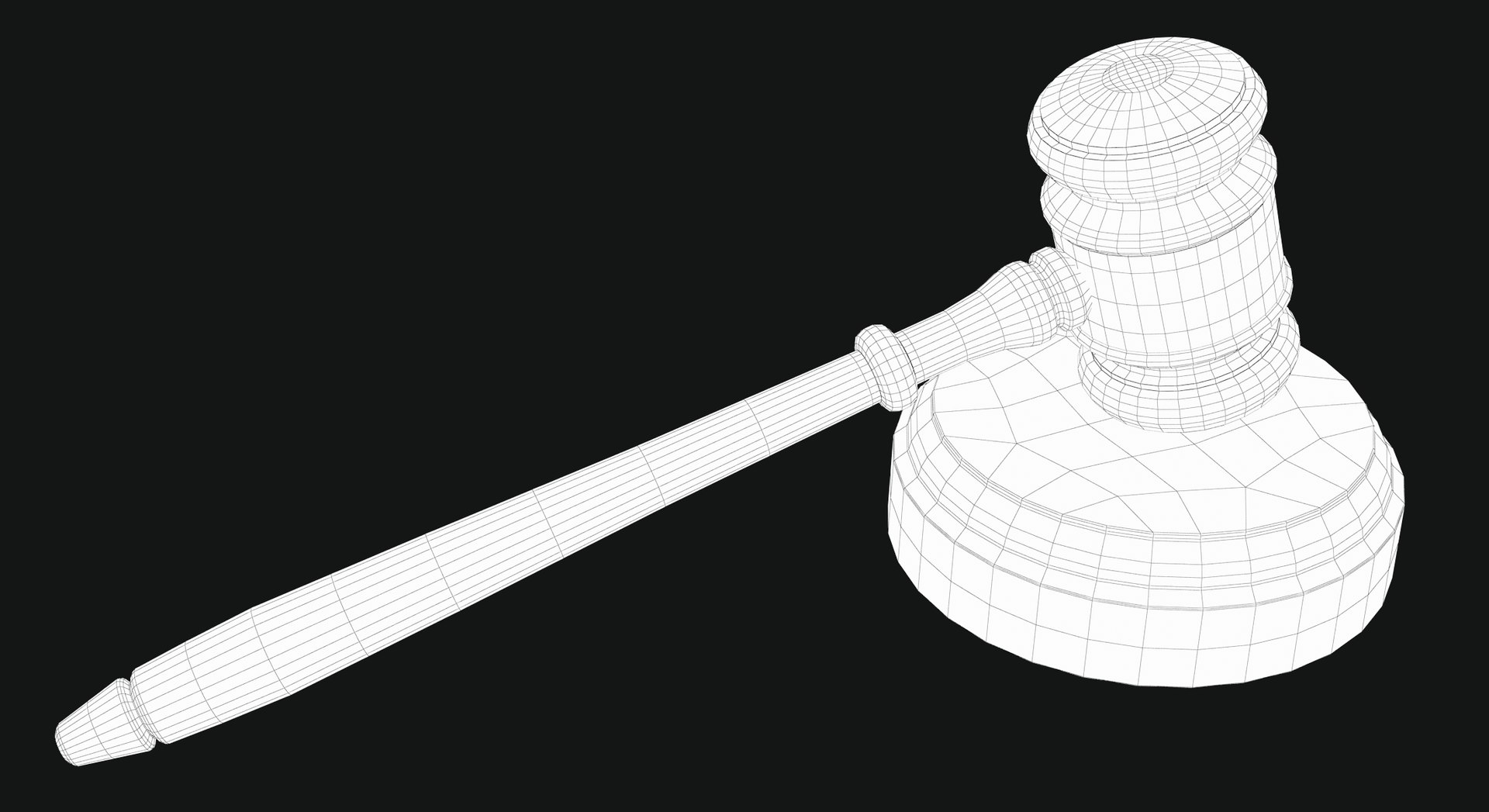 3D Gavel Vr Ar - TurboSquid 1294163