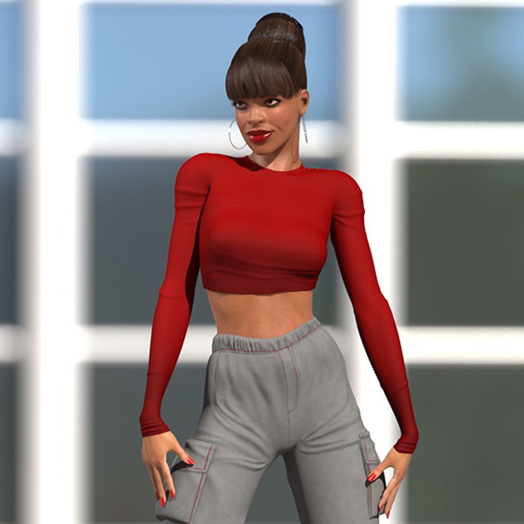 3D Light Skin City Style - TurboSquid 1665291