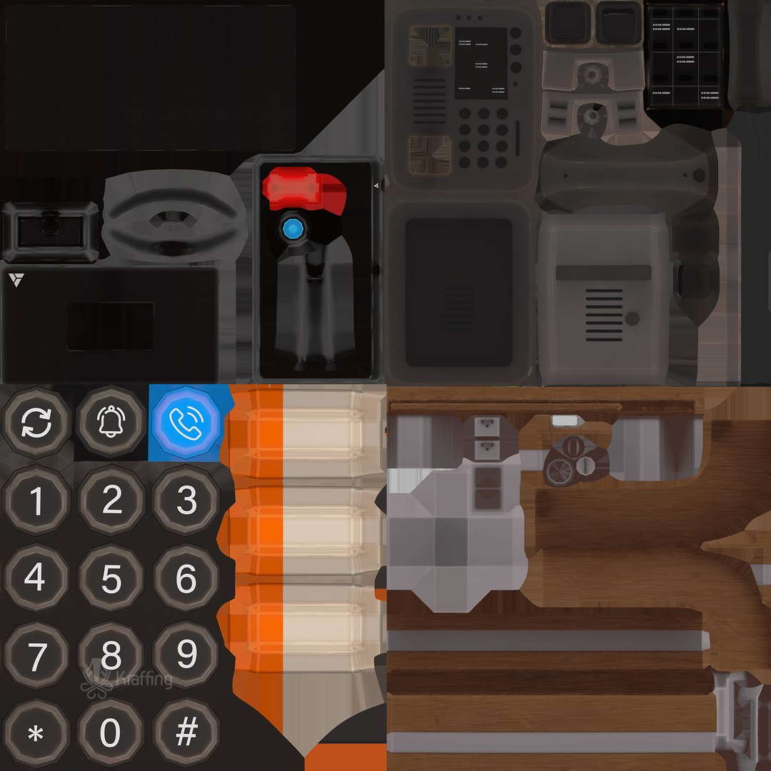 3D Receptionist Desk Model - TurboSquid 2280106