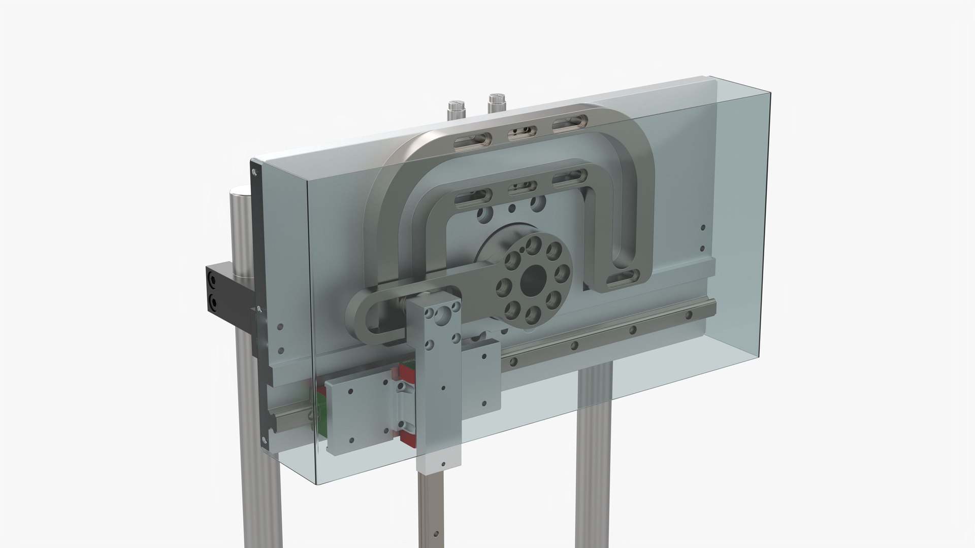 N Type Pneumatic Mechanical Claw 3D Model - TurboSquid 2009367