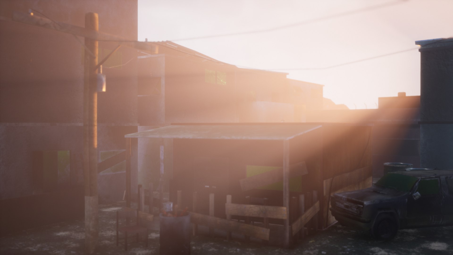 3D SlumTown - Unreal Engine 4 - TurboSquid 1730697