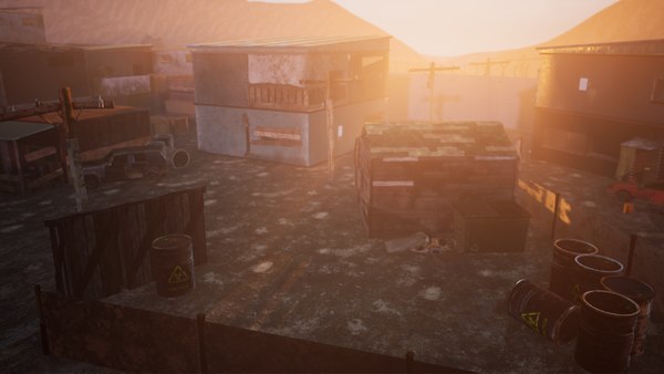3D SlumTown - Unreal Engine 4 - TurboSquid 1730697