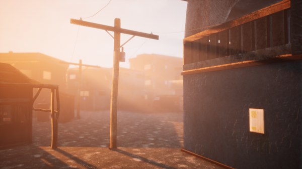 3D SlumTown - Unreal Engine 4 - TurboSquid 1730697