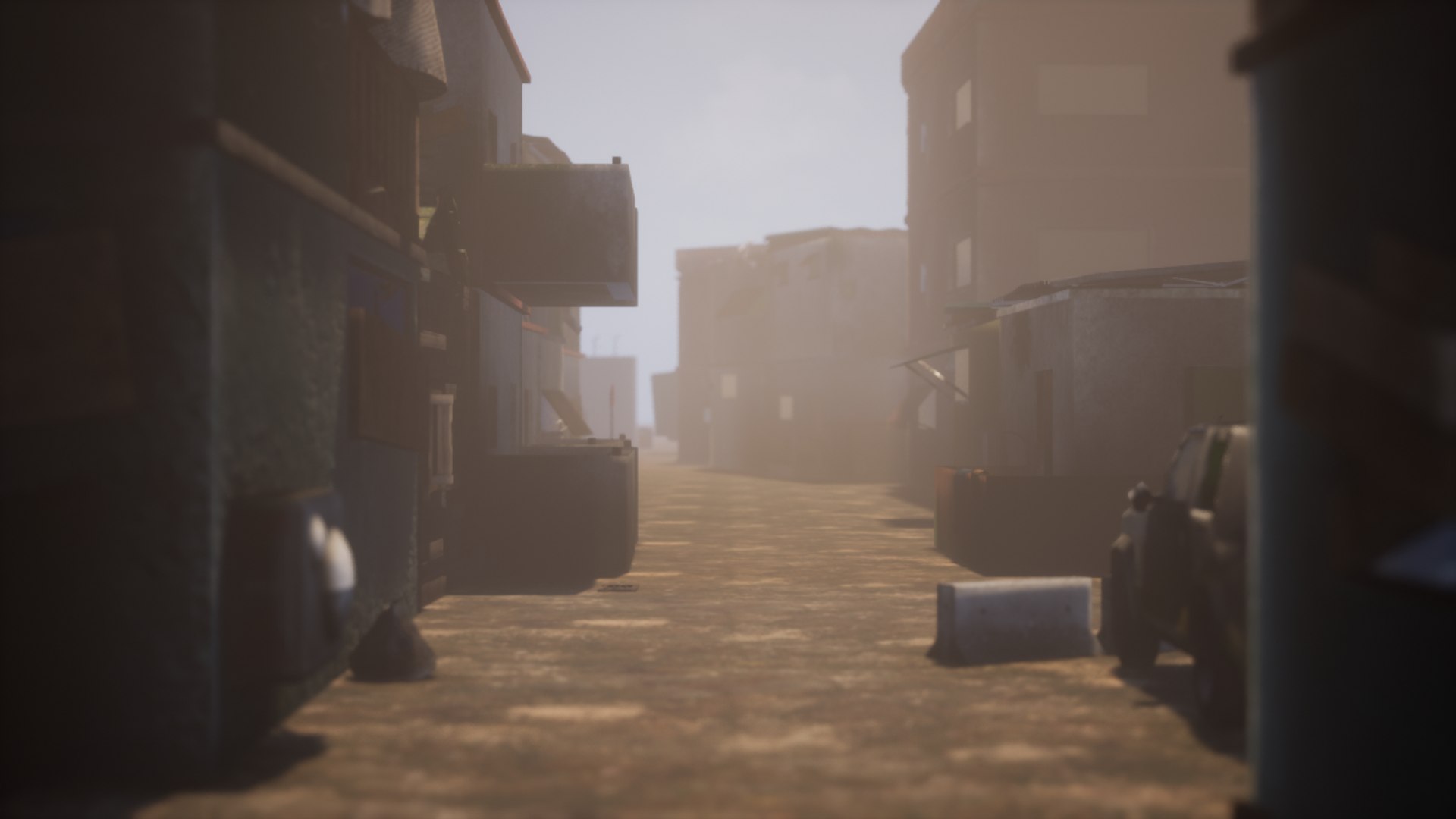 3D SlumTown - Unreal Engine 4 - TurboSquid 1730697