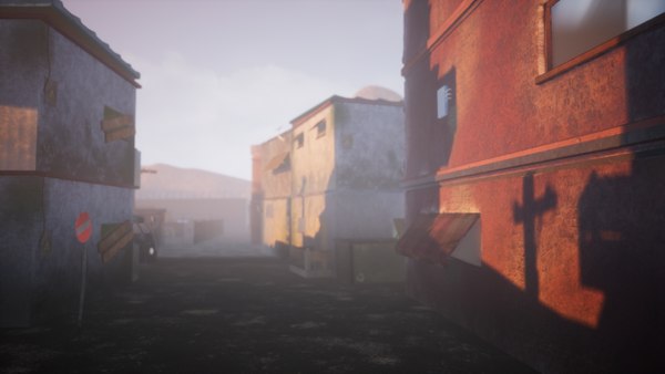 3D SlumTown - Unreal Engine 4 - TurboSquid 1730697