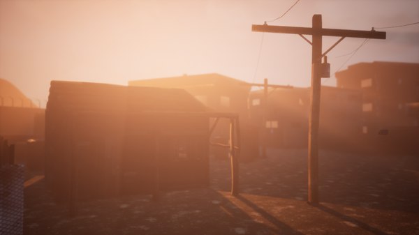3D SlumTown - Unreal Engine 4 - TurboSquid 1730697
