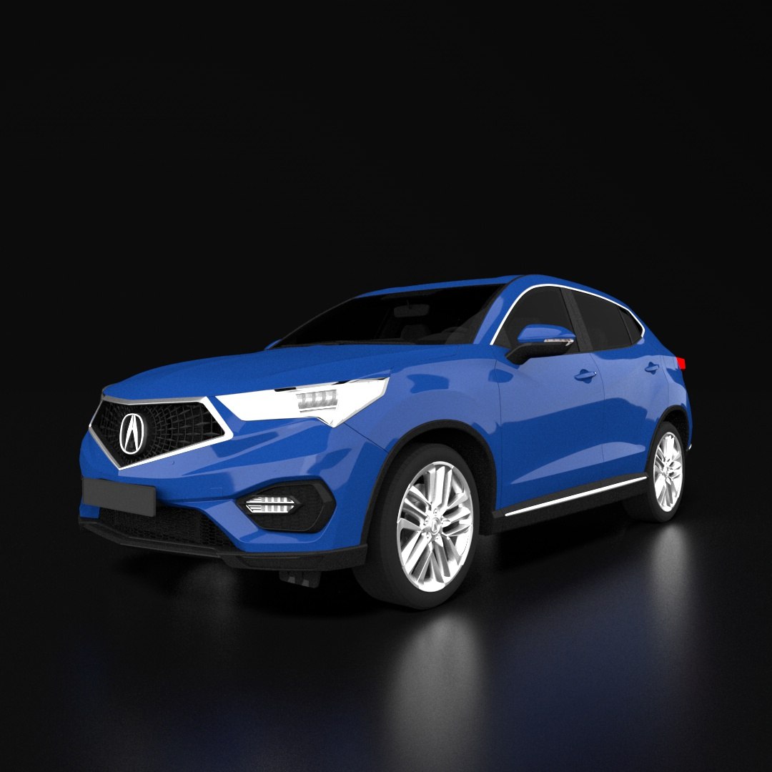 3D Acura CDX Model - TurboSquid 2295463