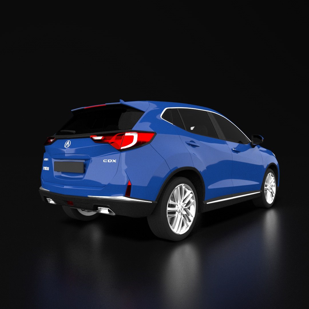 3D Acura CDX Model - TurboSquid 2295463