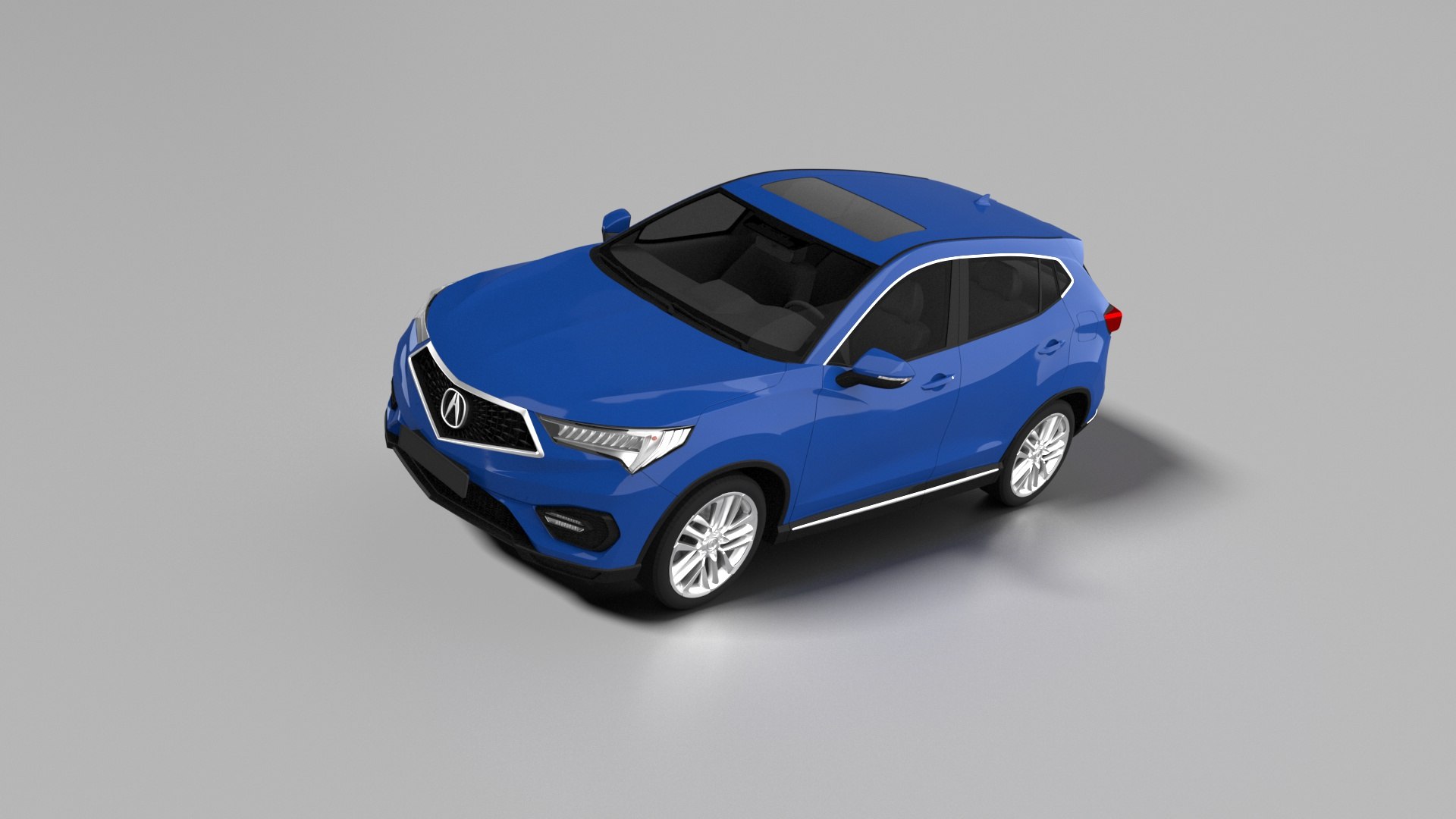 3D Acura CDX Model - TurboSquid 2295463