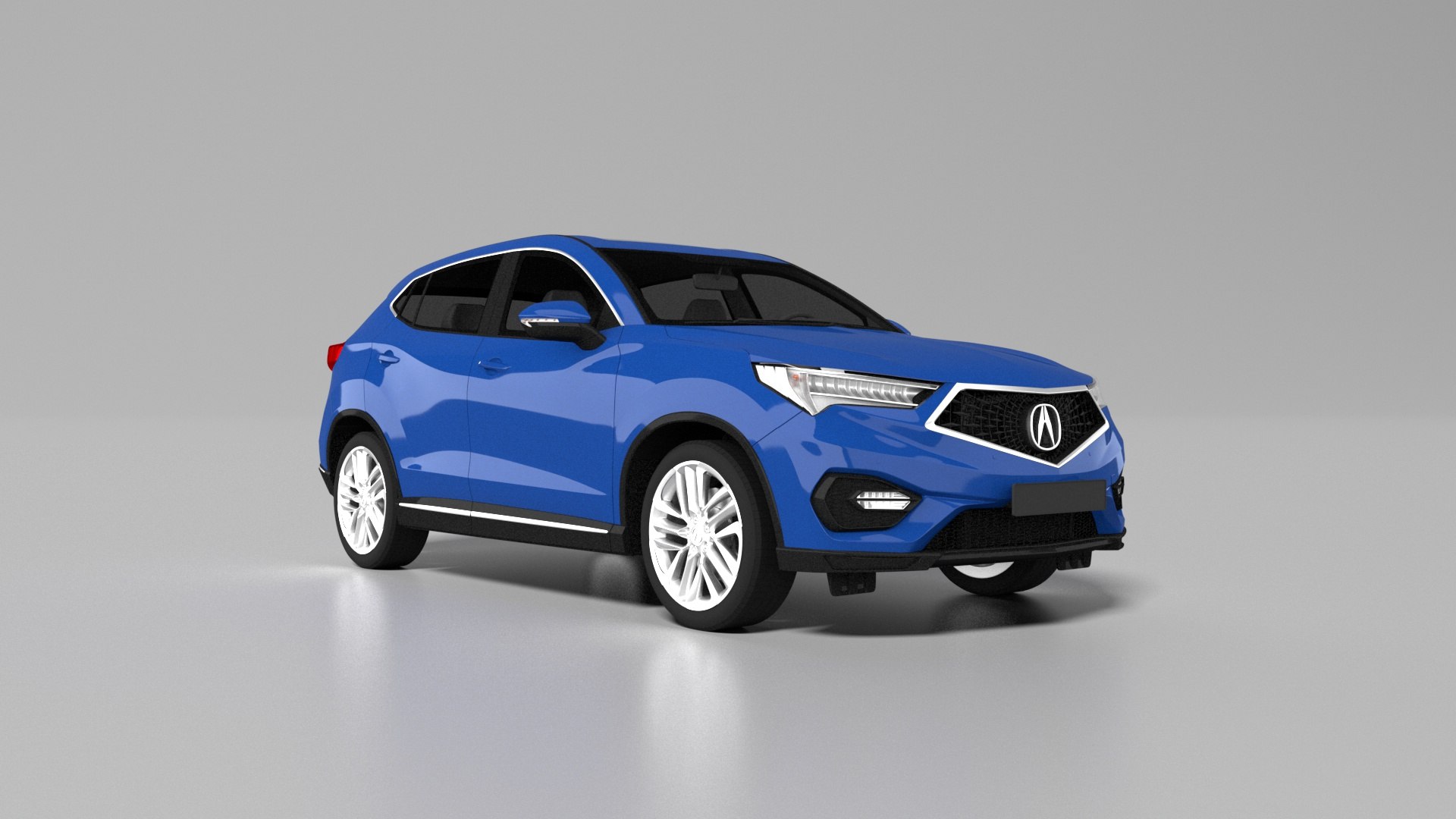 3D Acura CDX Model - TurboSquid 2295463