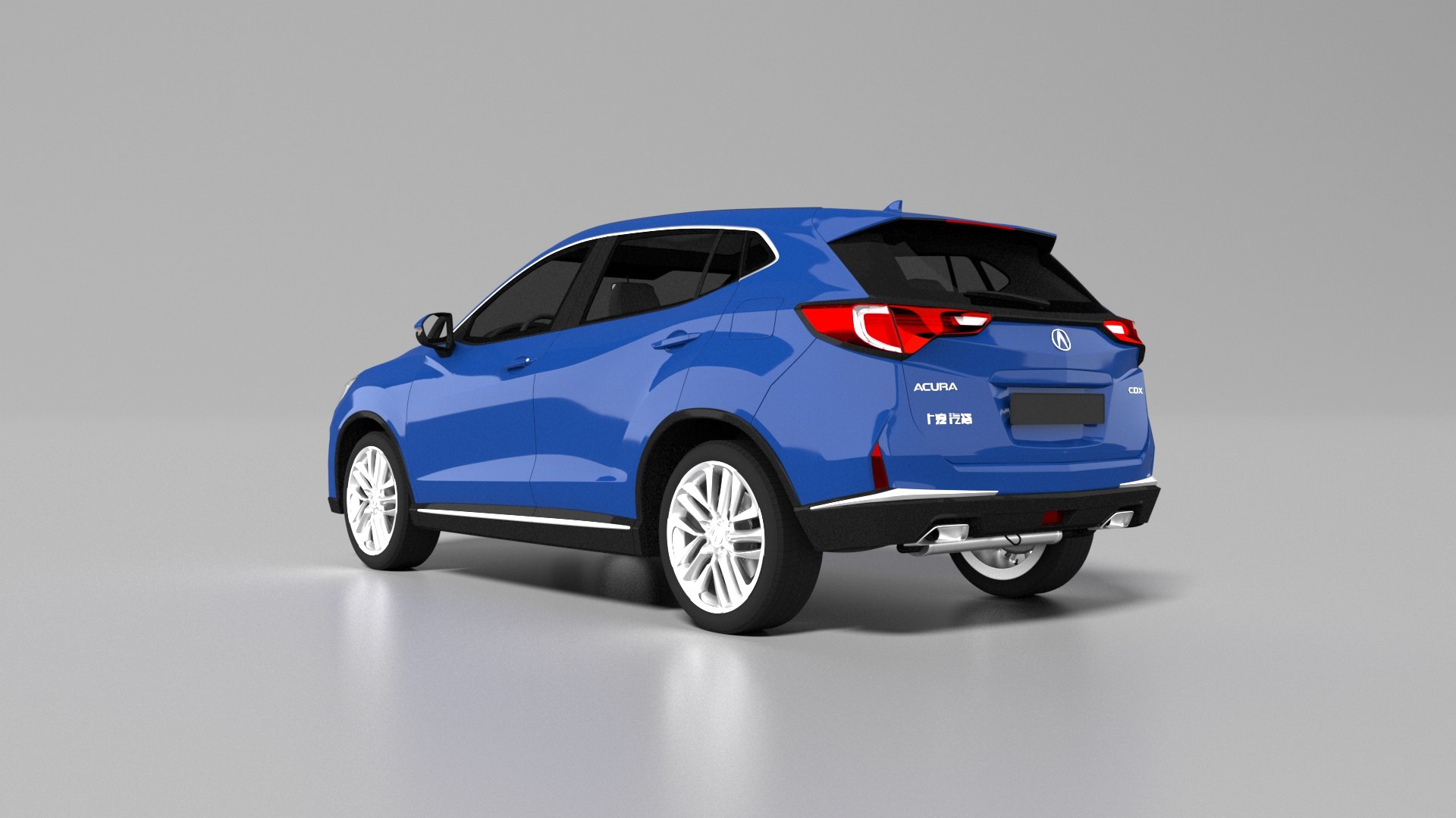 3D Acura CDX Model - TurboSquid 2295463