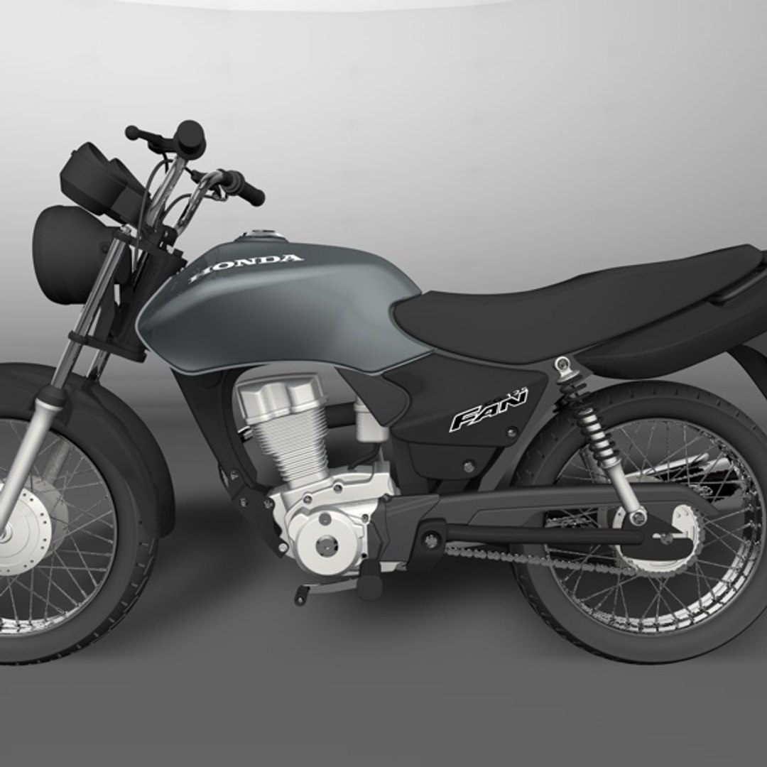 3d Model Honda Cg Fan 125