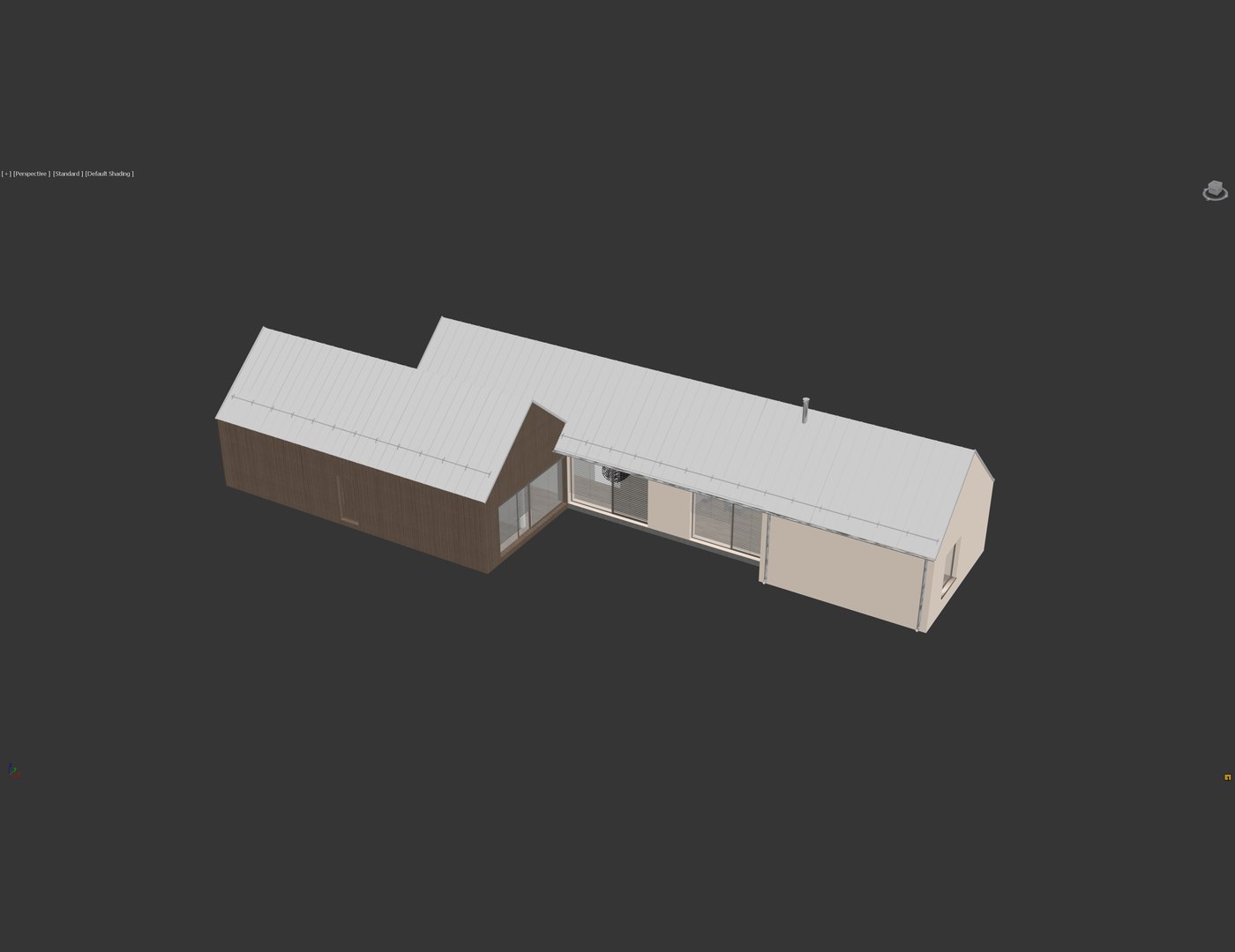 Family House 24 - Created With Fully Parametric Revit Families 3D Model ...