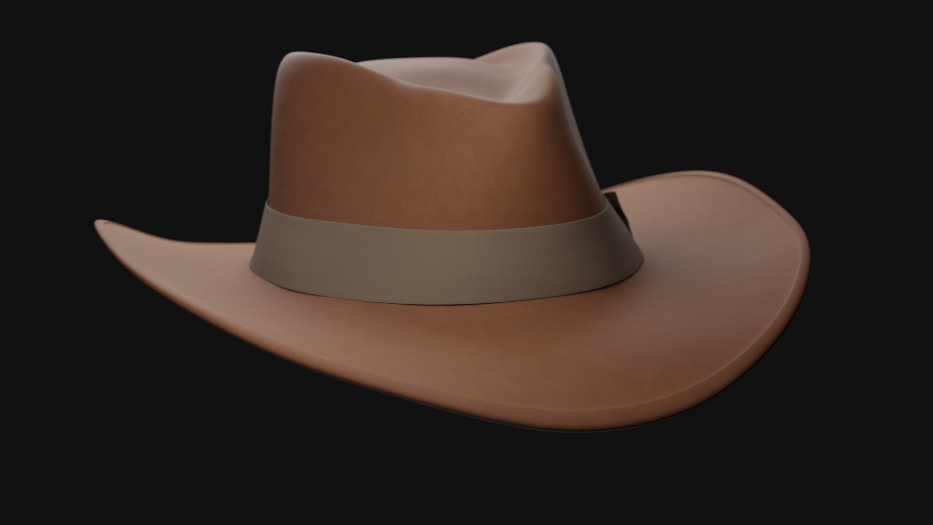 3D Fedora Low-Poly - TurboSquid 1744011