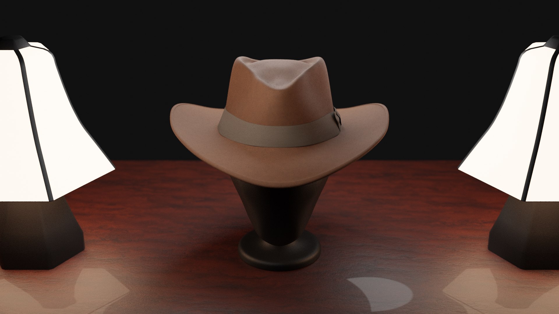 3D Fedora Low-Poly - TurboSquid 1744011