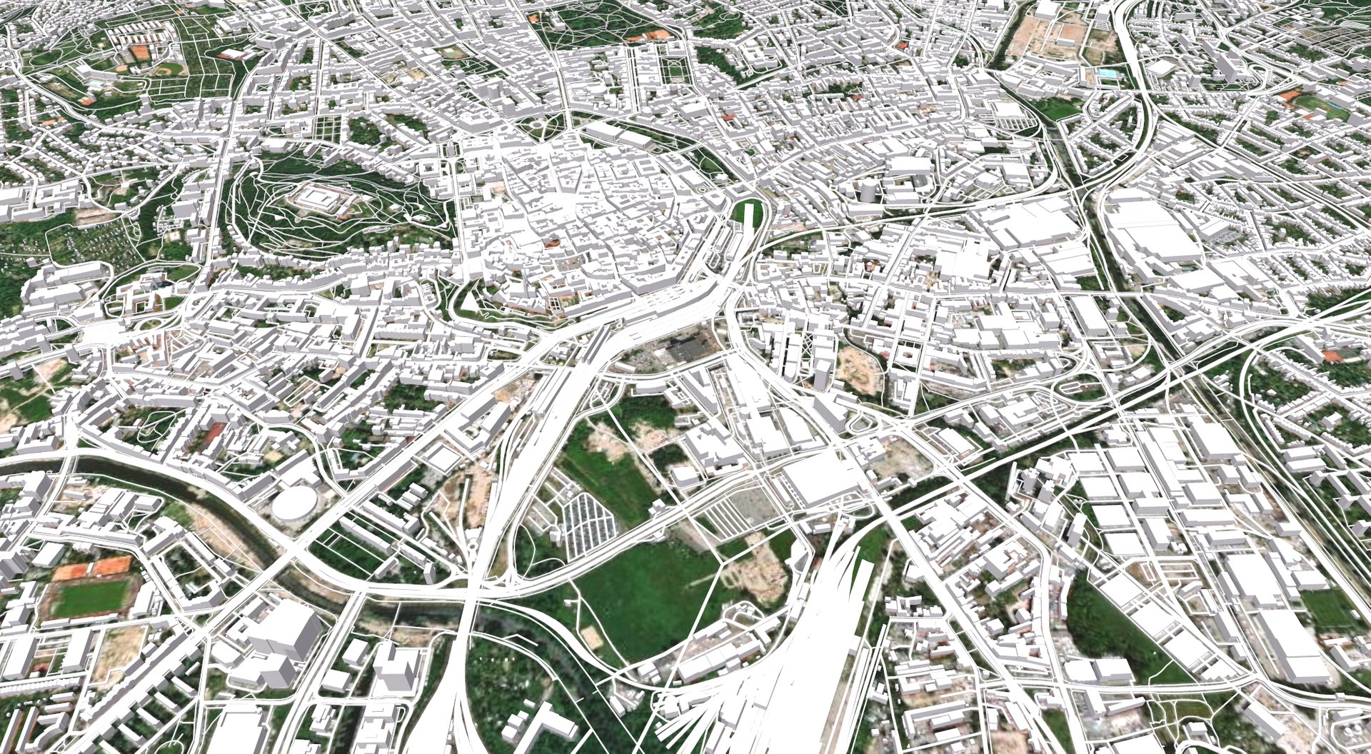 3D Model Cityscape Brno Czech Republic - TurboSquid 2406094