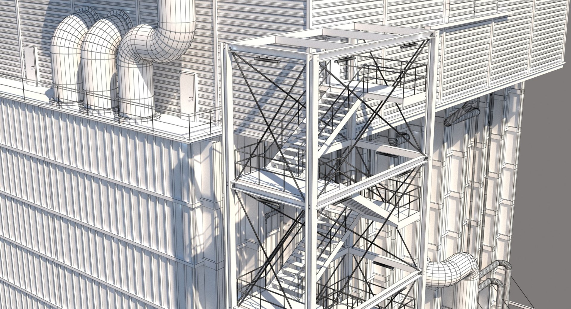 3D Factory Module - TurboSquid 1174094