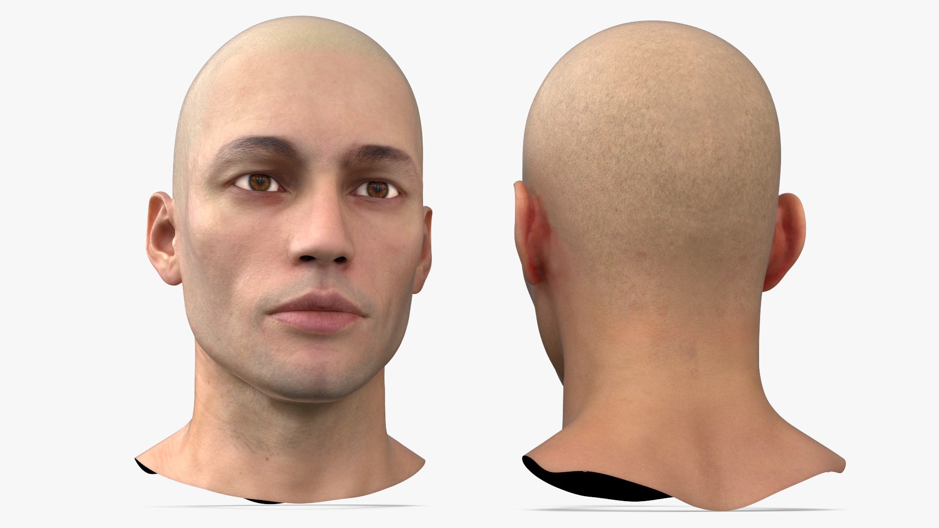 Male Heads Collection 3D Model - TurboSquid 2298936