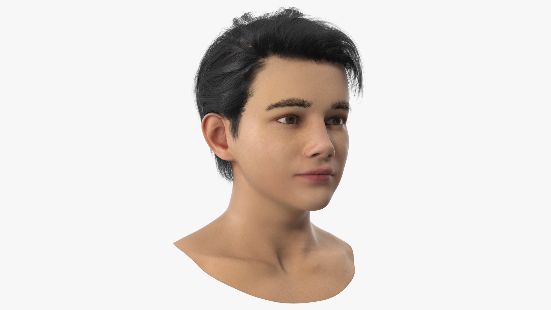 Male Heads Collection 3D Model - TurboSquid 2298936