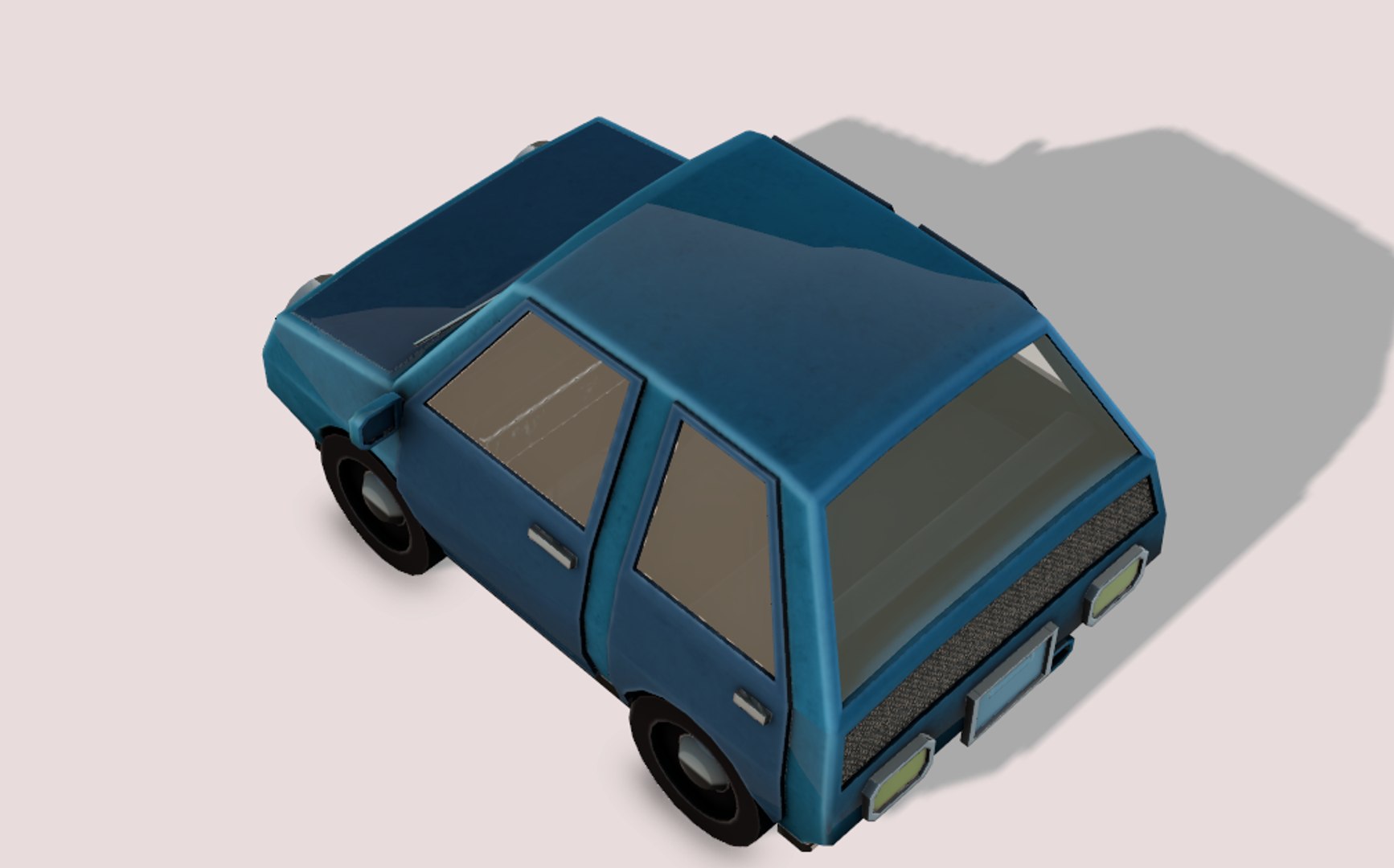 3D car cartoon toon model - TurboSquid 1299710