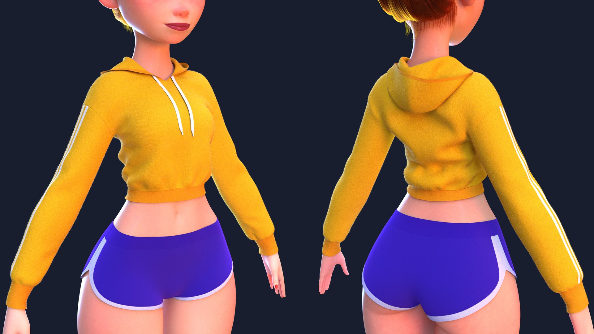 Autodesk 2 Character Animation 3D - TurboSquid 1629325