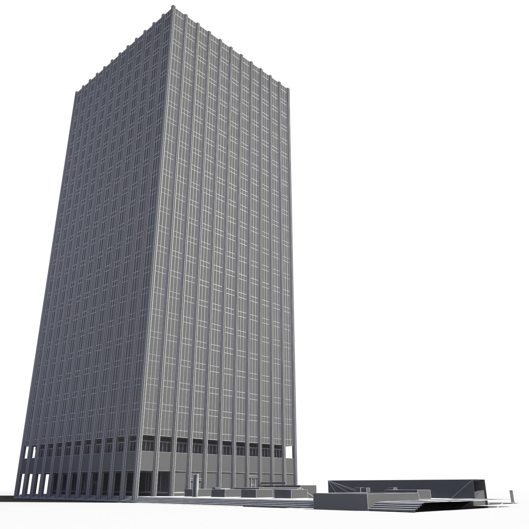 3d Office Building Model