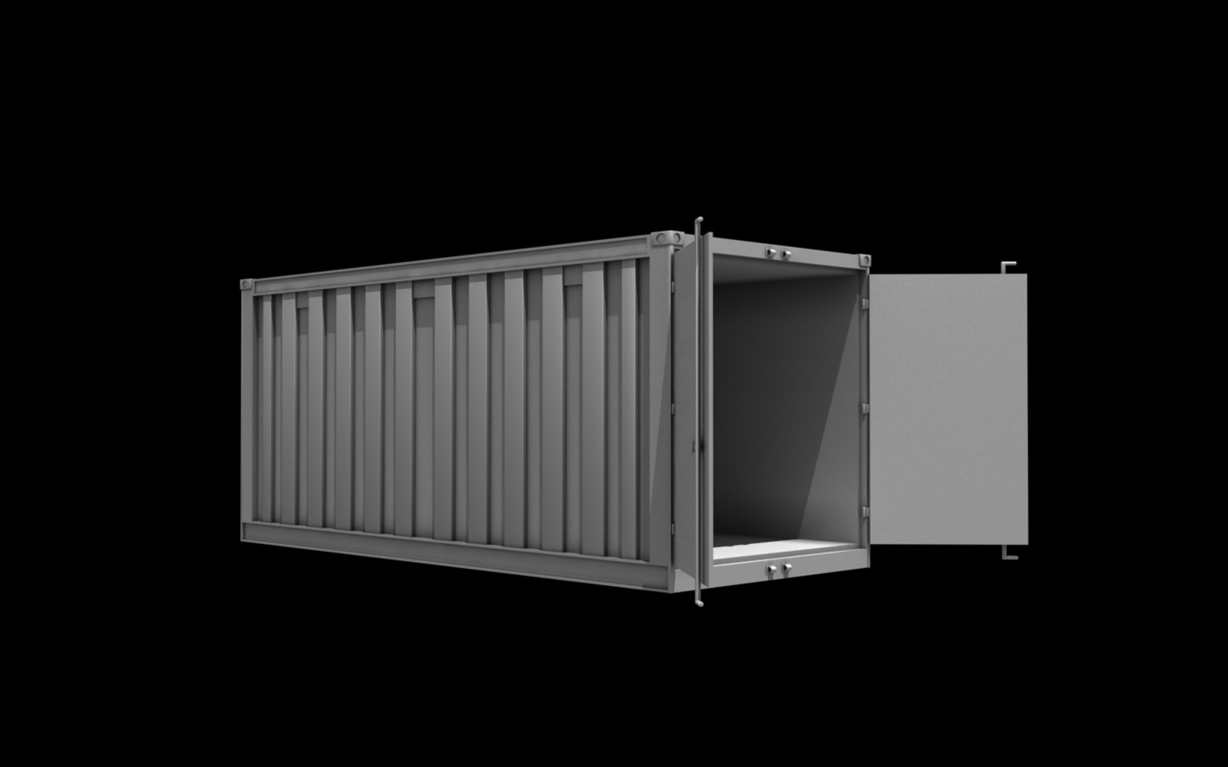 3d Container Model