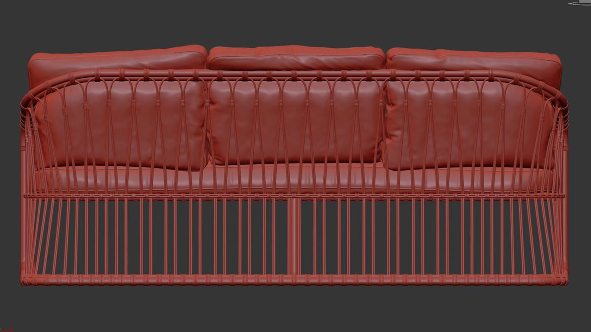 3D ELISA Garden Sofa By SNOC - TurboSquid 1895958
