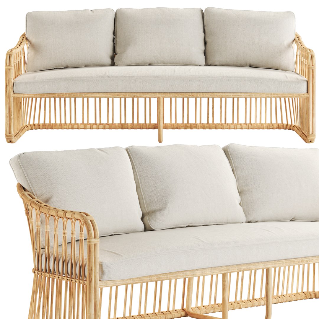 3D ELISA Garden Sofa By SNOC - TurboSquid 1895958