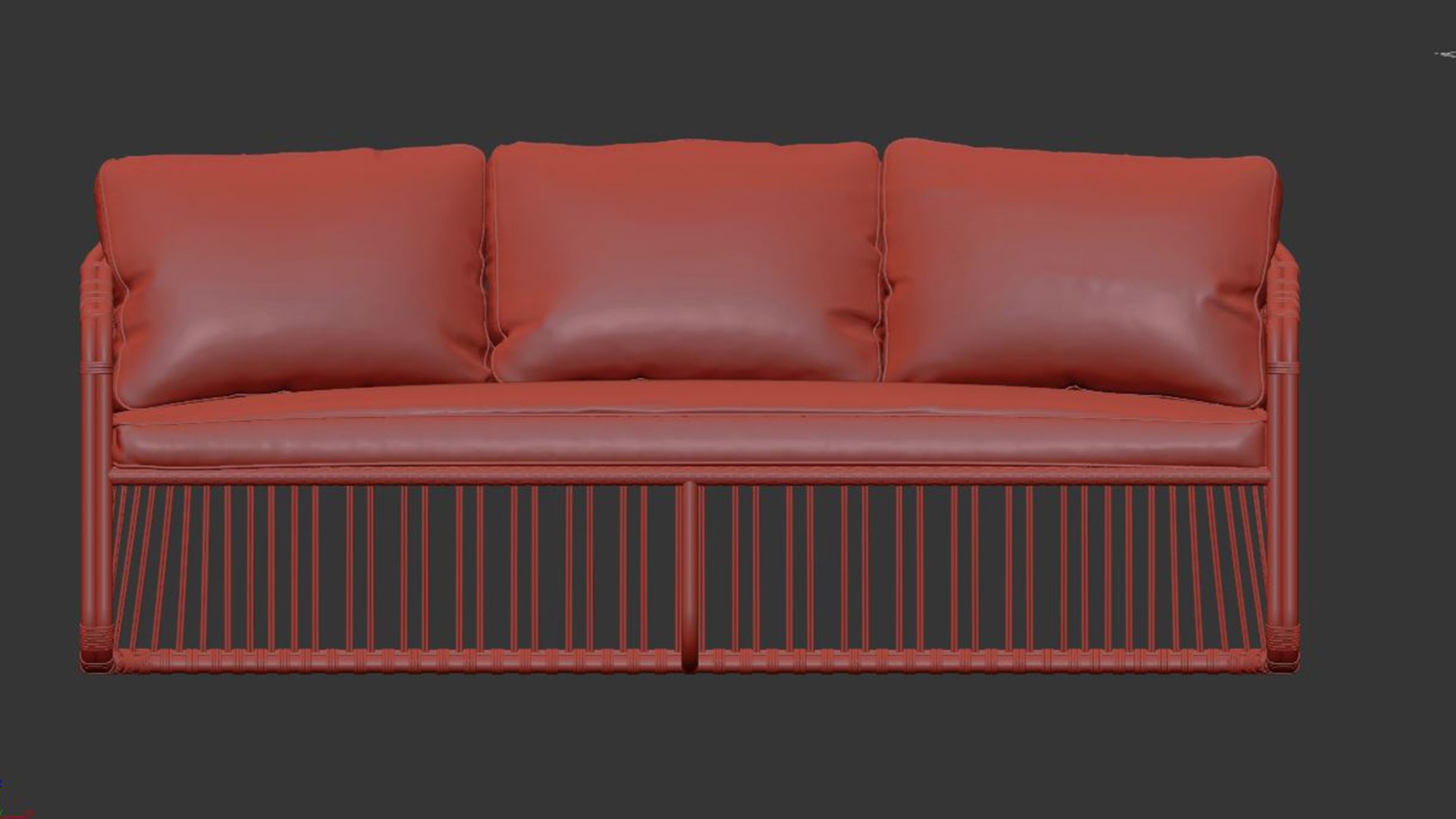 3D ELISA Garden Sofa By SNOC - TurboSquid 1895958