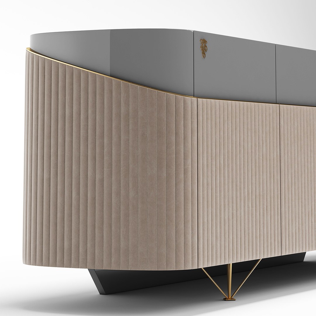 Visionnaire Majestic Cabinet 3D Model - TurboSquid 2002417