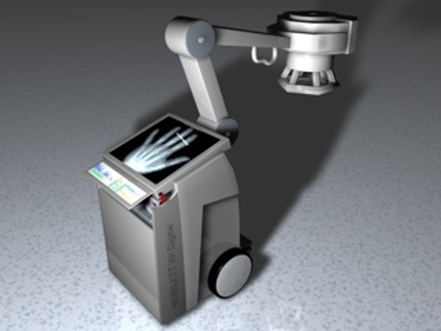 3d Mobilett Machine Model