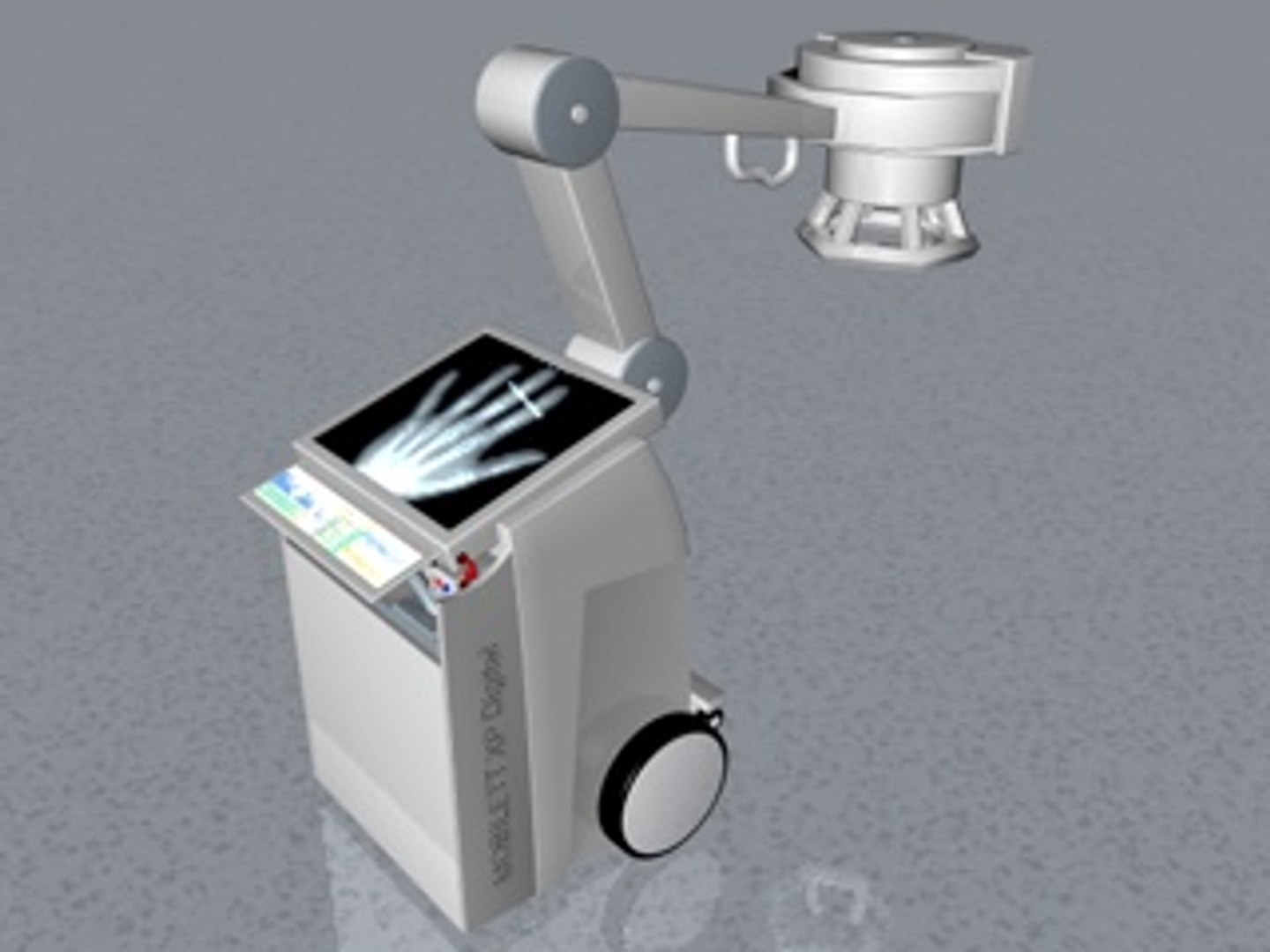 3d Mobilett Machine Model