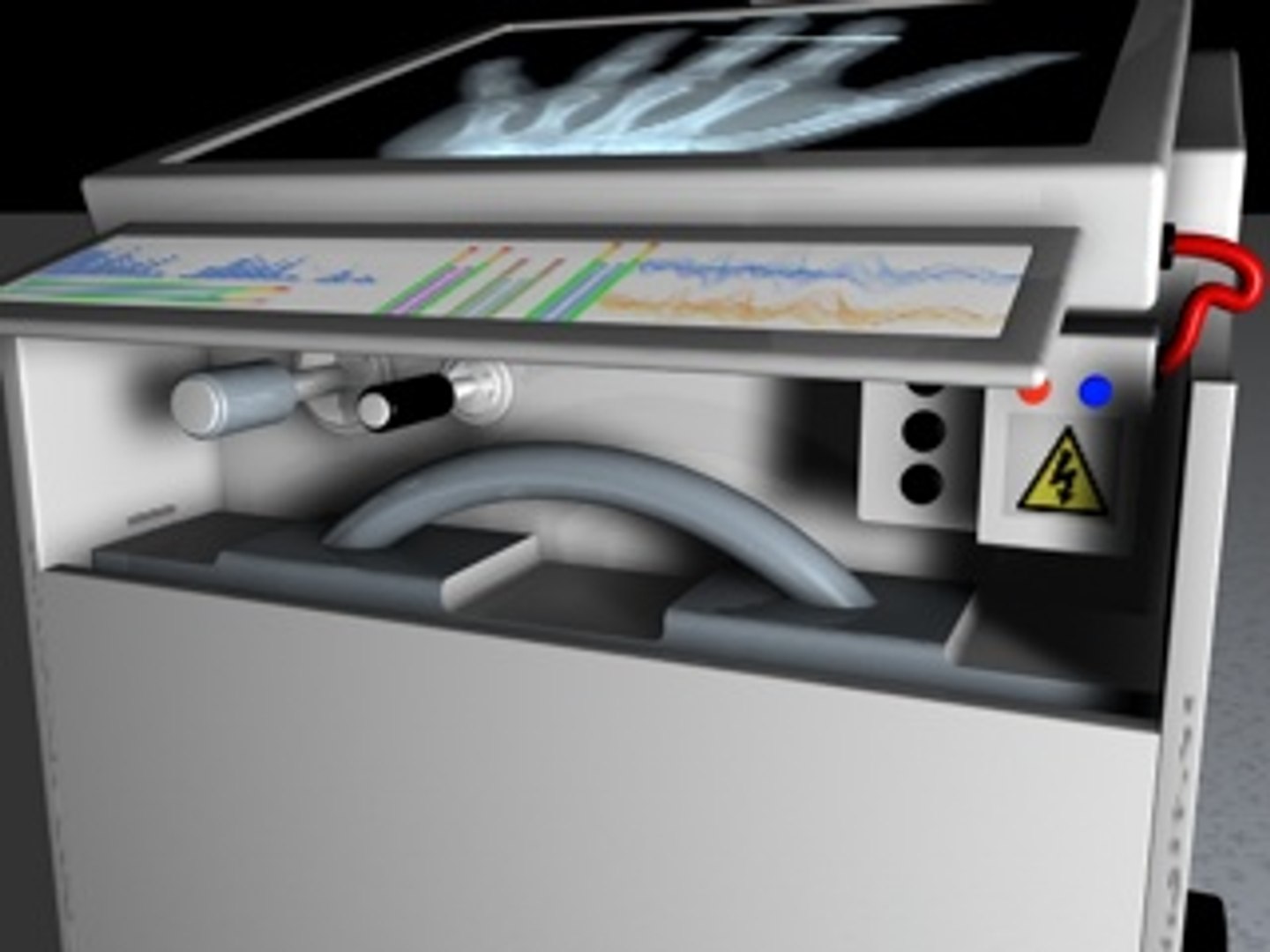 3d Mobilett Machine Model