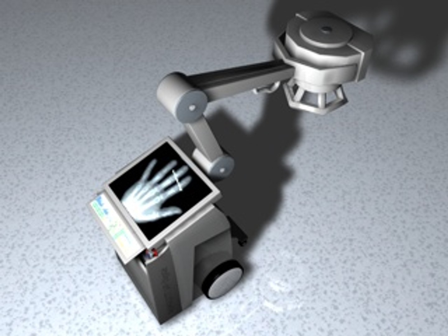 3d Mobilett Machine Model