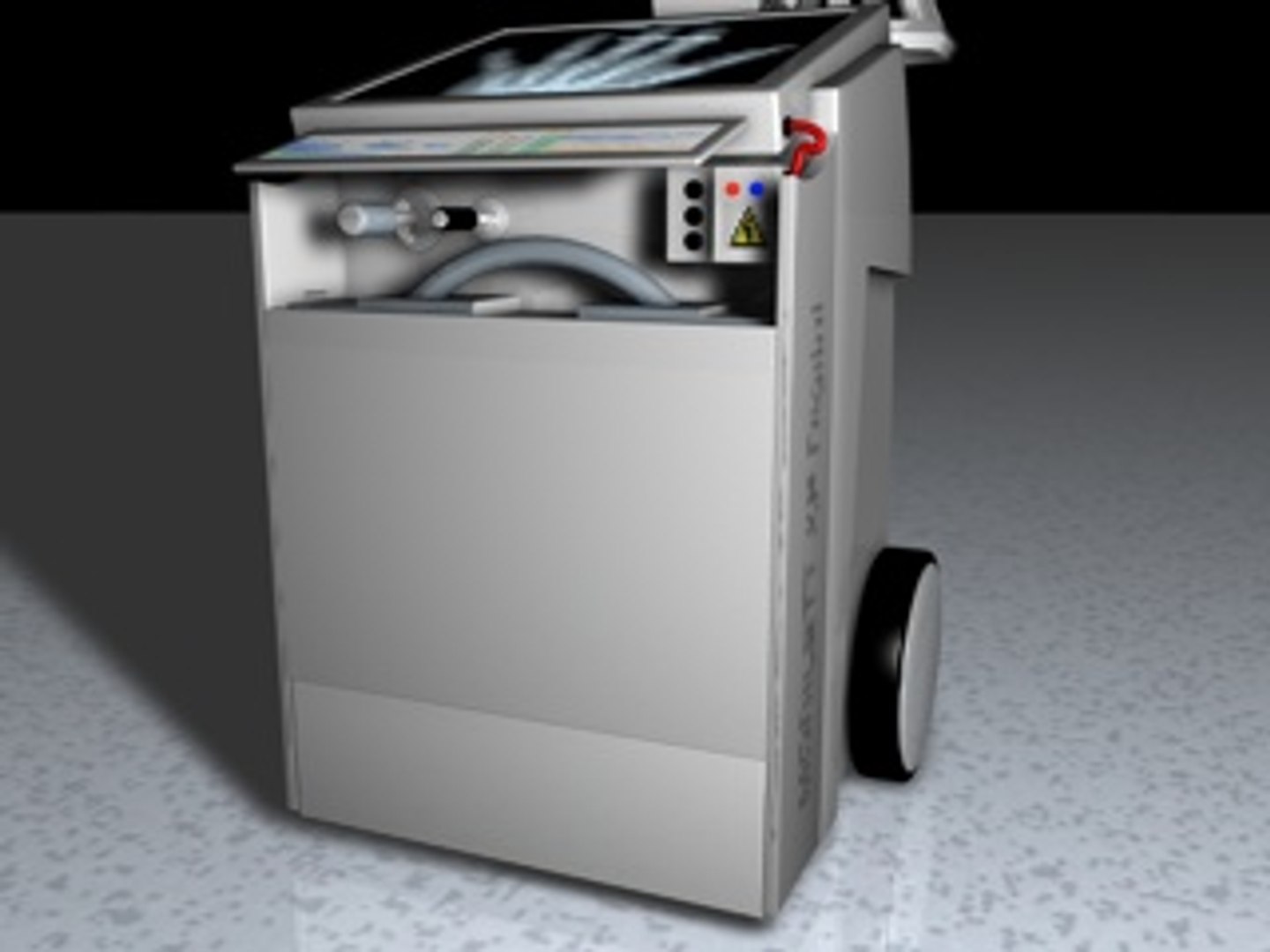 3d Mobilett Machine Model