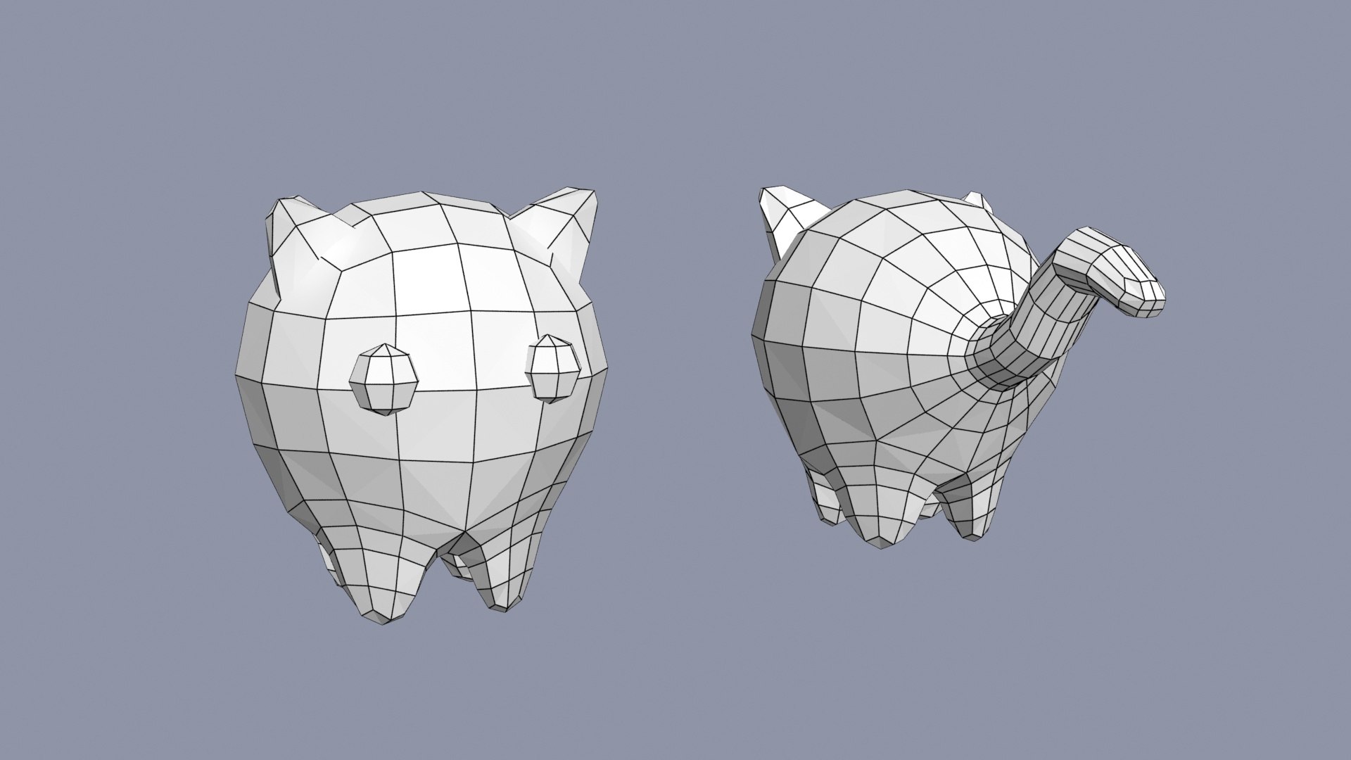 6 Cats Animations Rig Model - TurboSquid 1305572