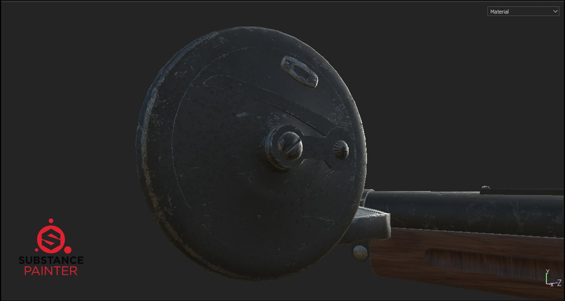 Mp18 Submachine Gun 3D Model - TurboSquid 1350684