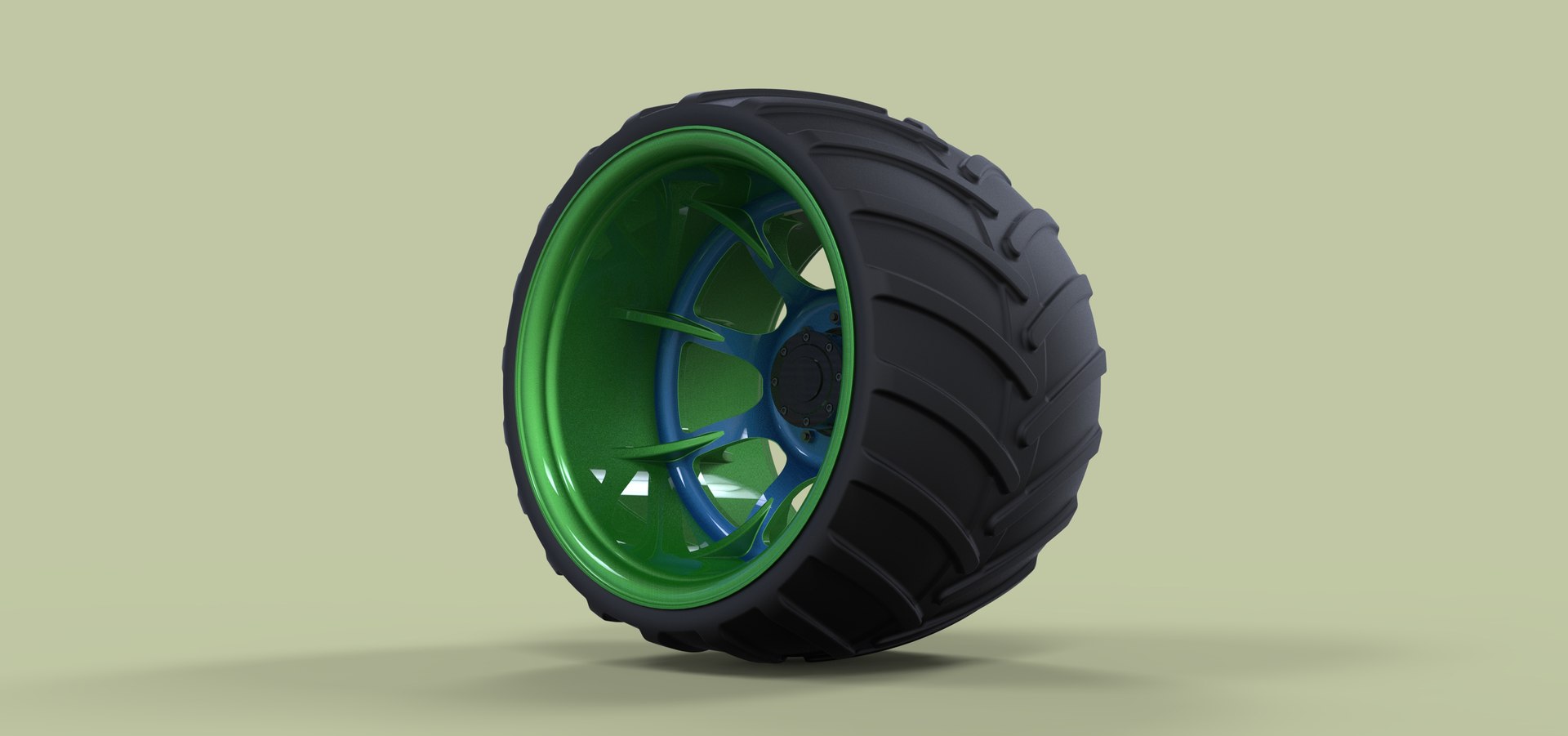 Wheel Offroad Model - TurboSquid 1232371