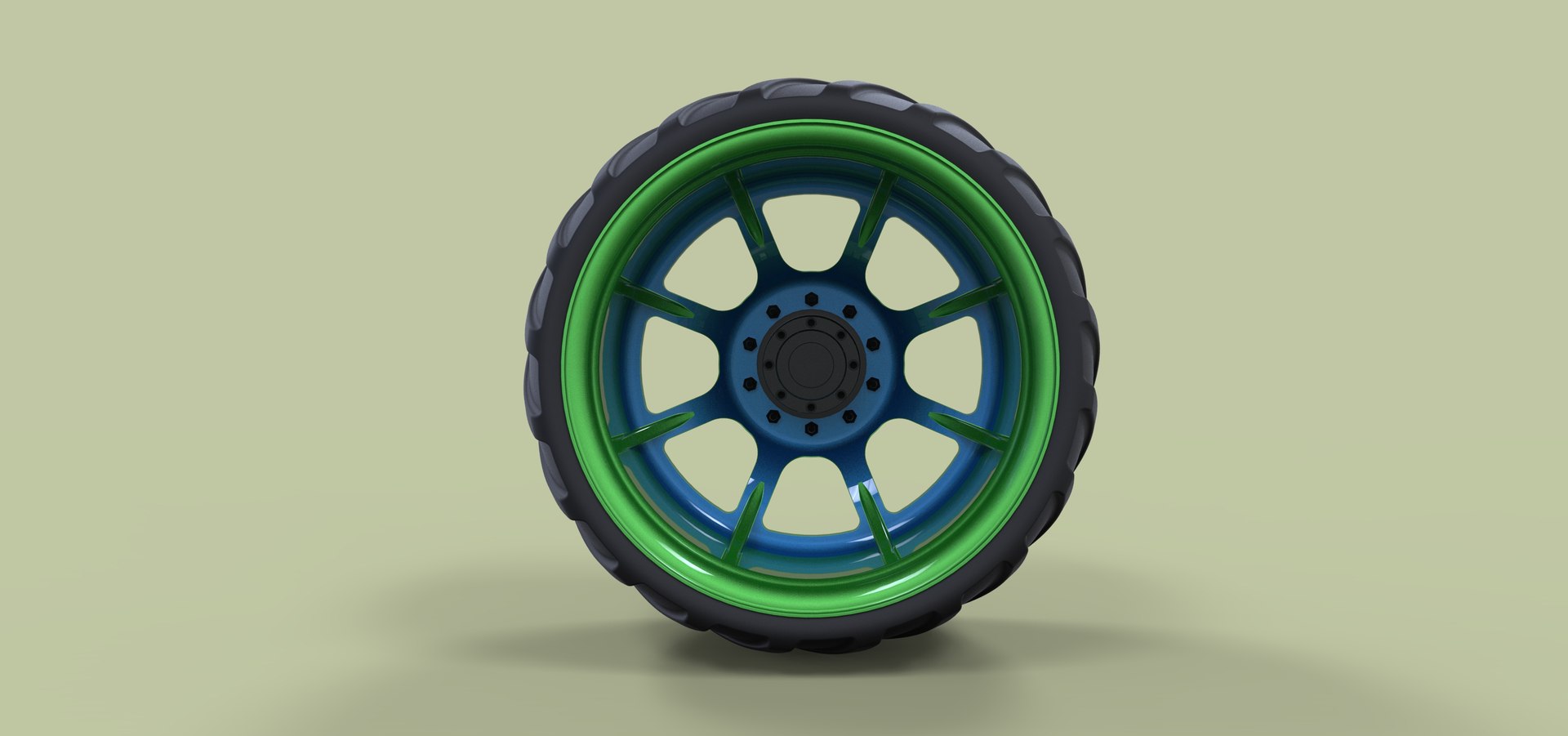 Wheel Offroad Model - TurboSquid 1232371