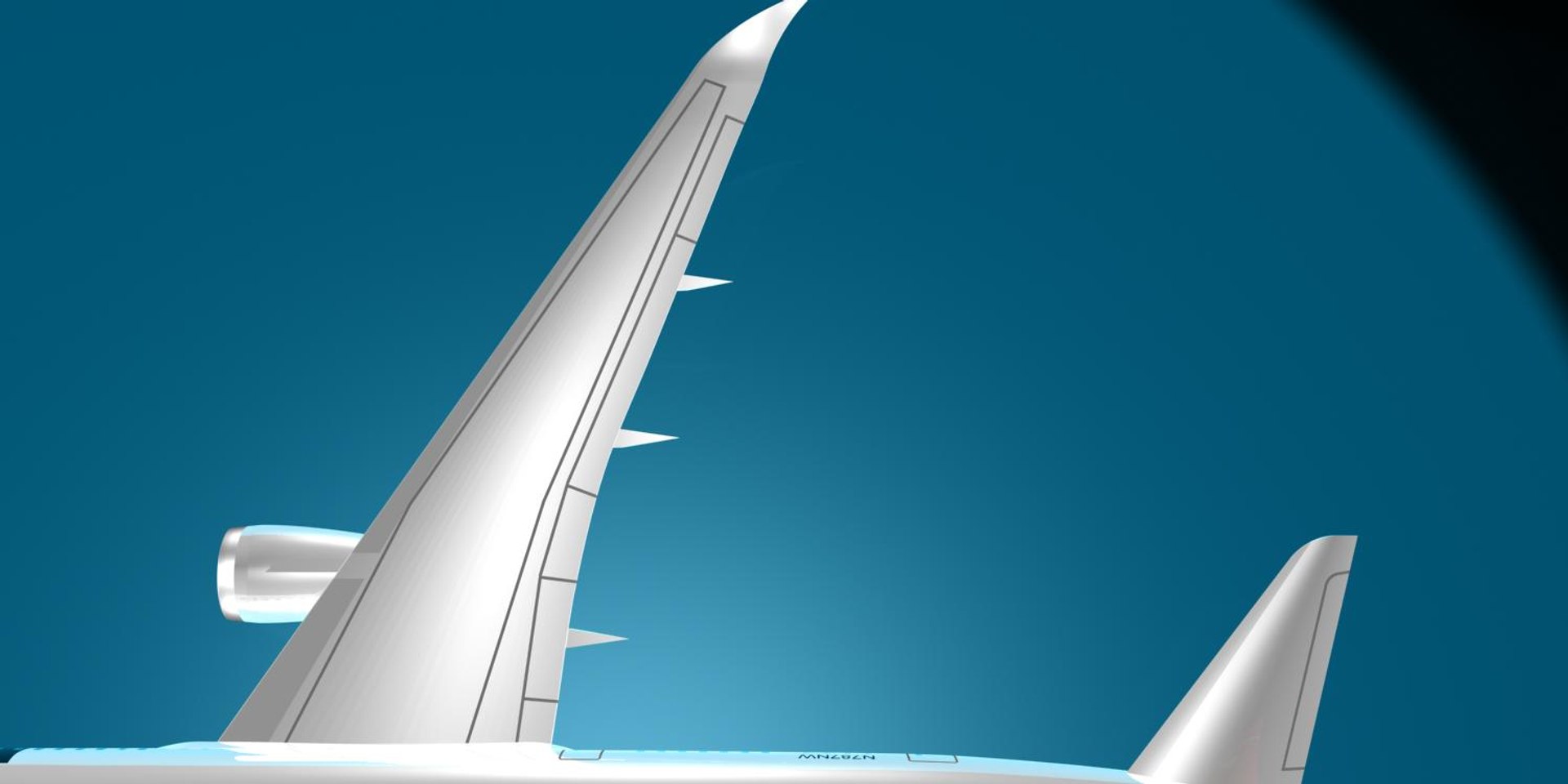 northwest airlines 787-8 dreamliner 3d model