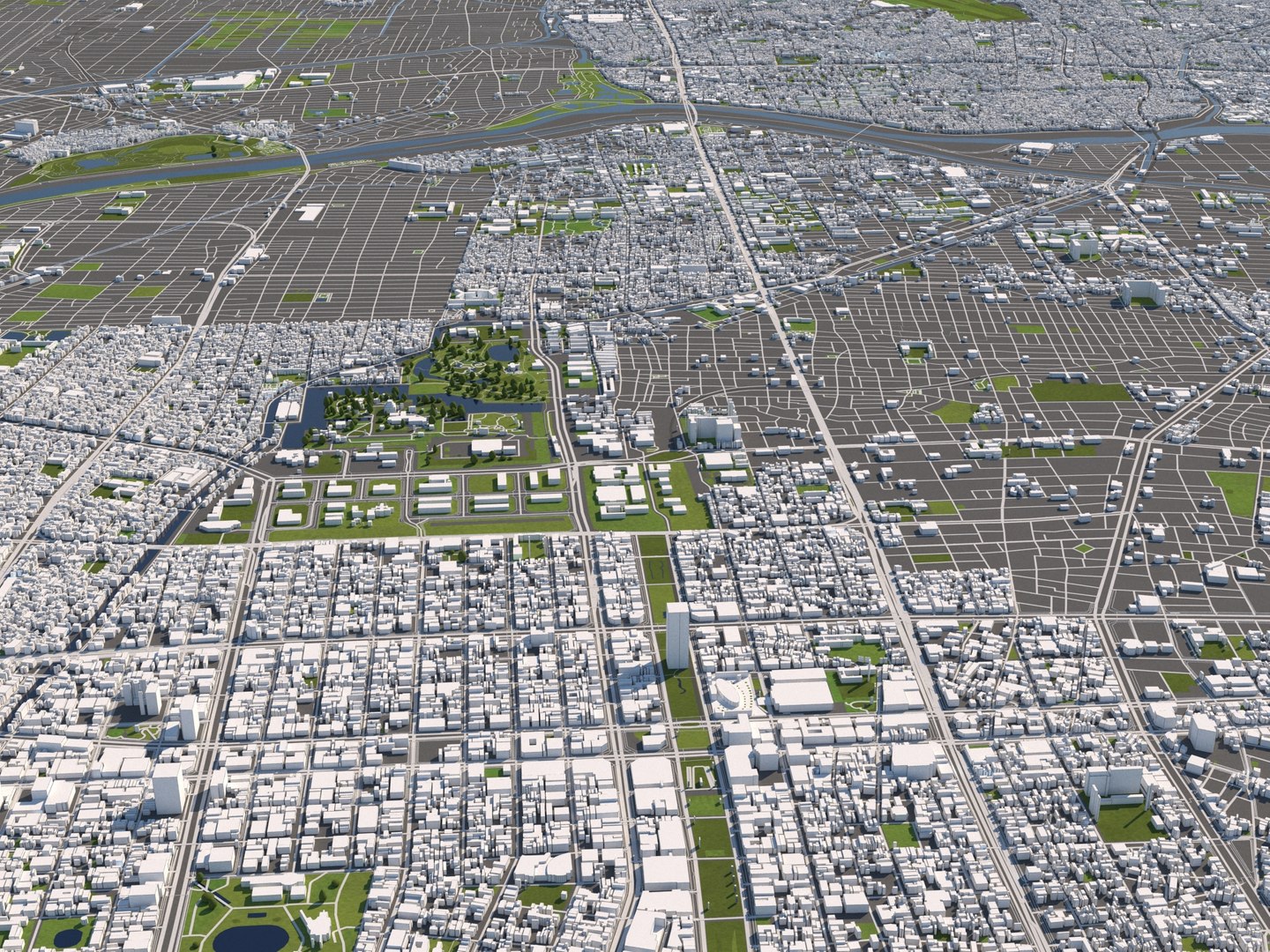 3D Model Buildings Houses Maps - TurboSquid 1625567