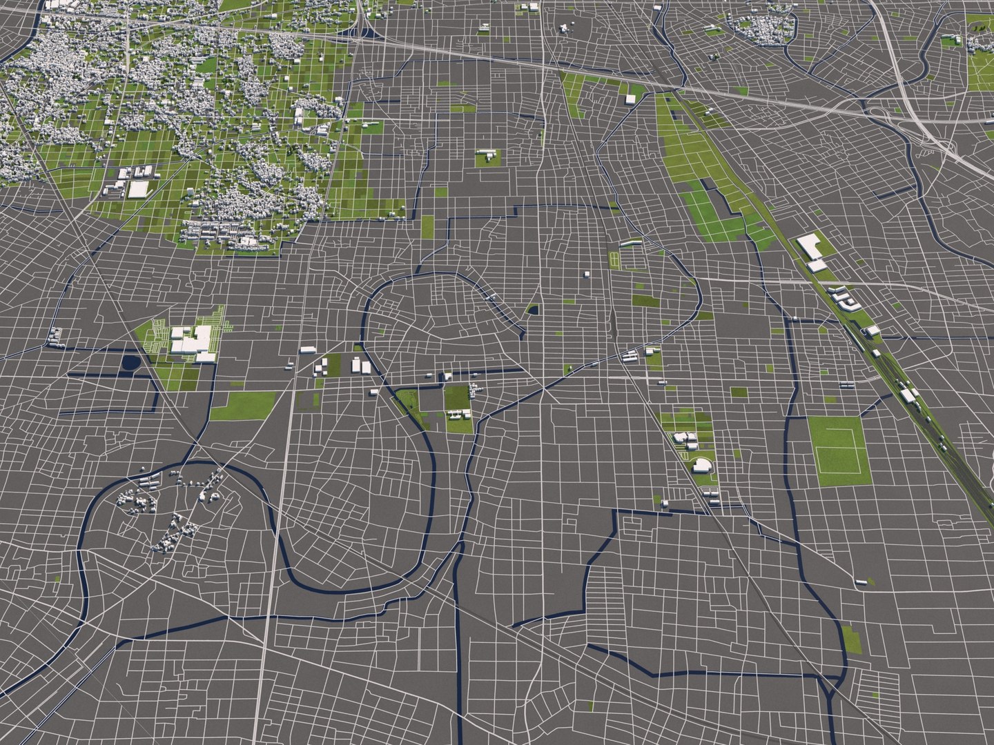 3D Model Buildings Houses Maps - TurboSquid 1625567