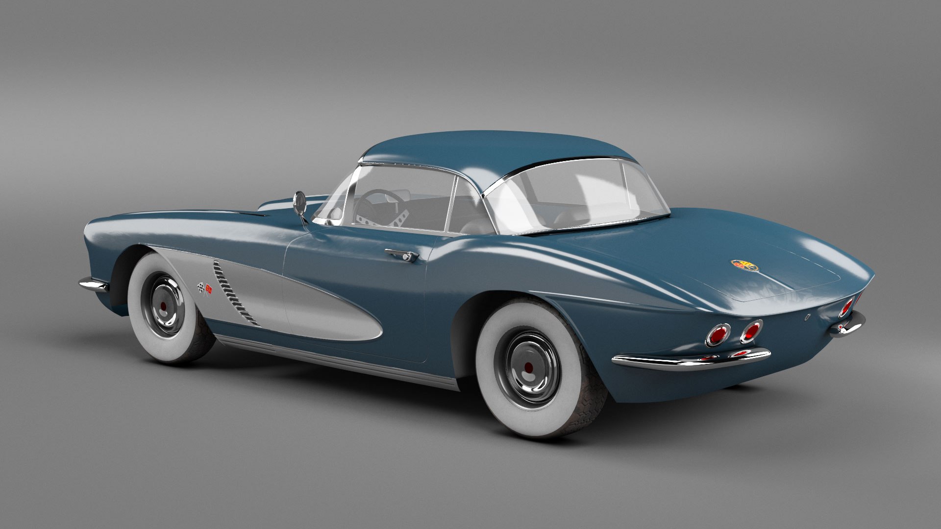 Chevrolet Corvette 3D Model - TurboSquid 1578655