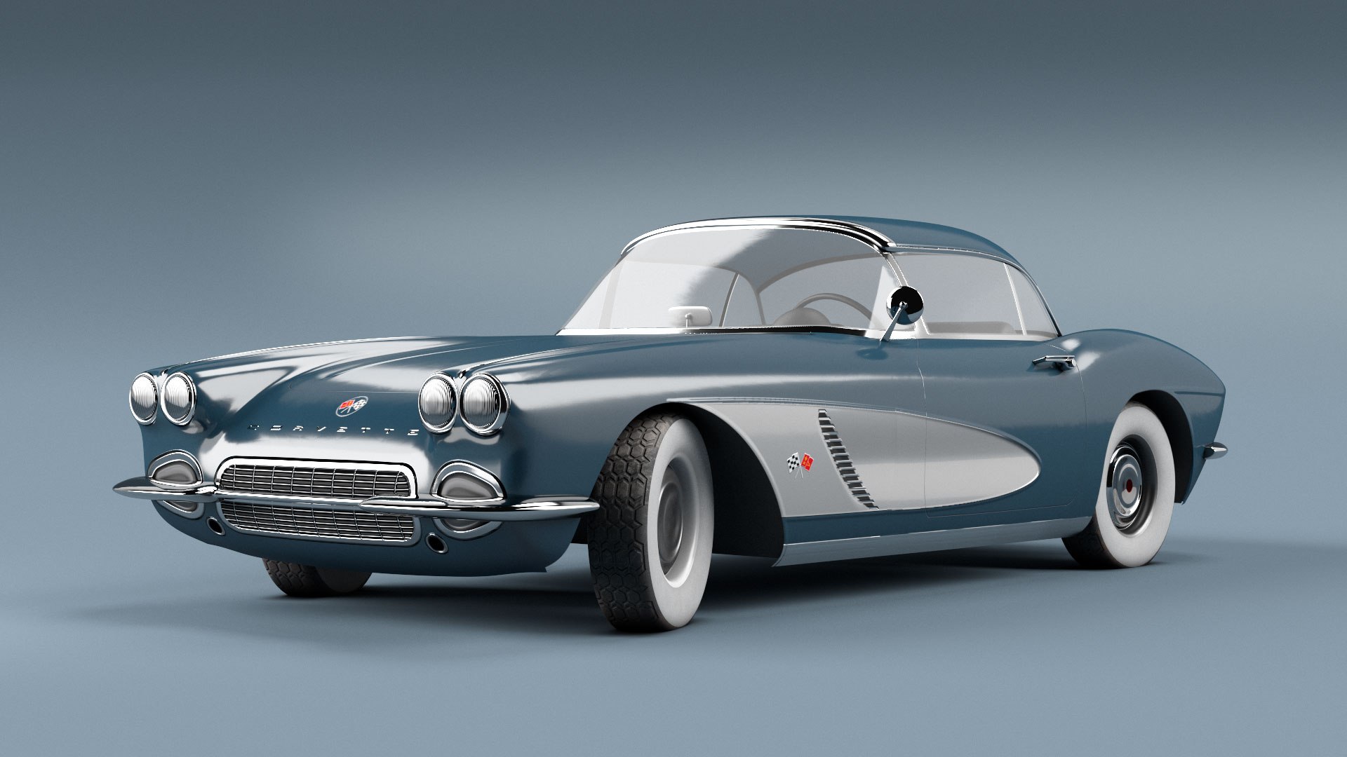 Chevrolet Corvette 3D Model - TurboSquid 1578655