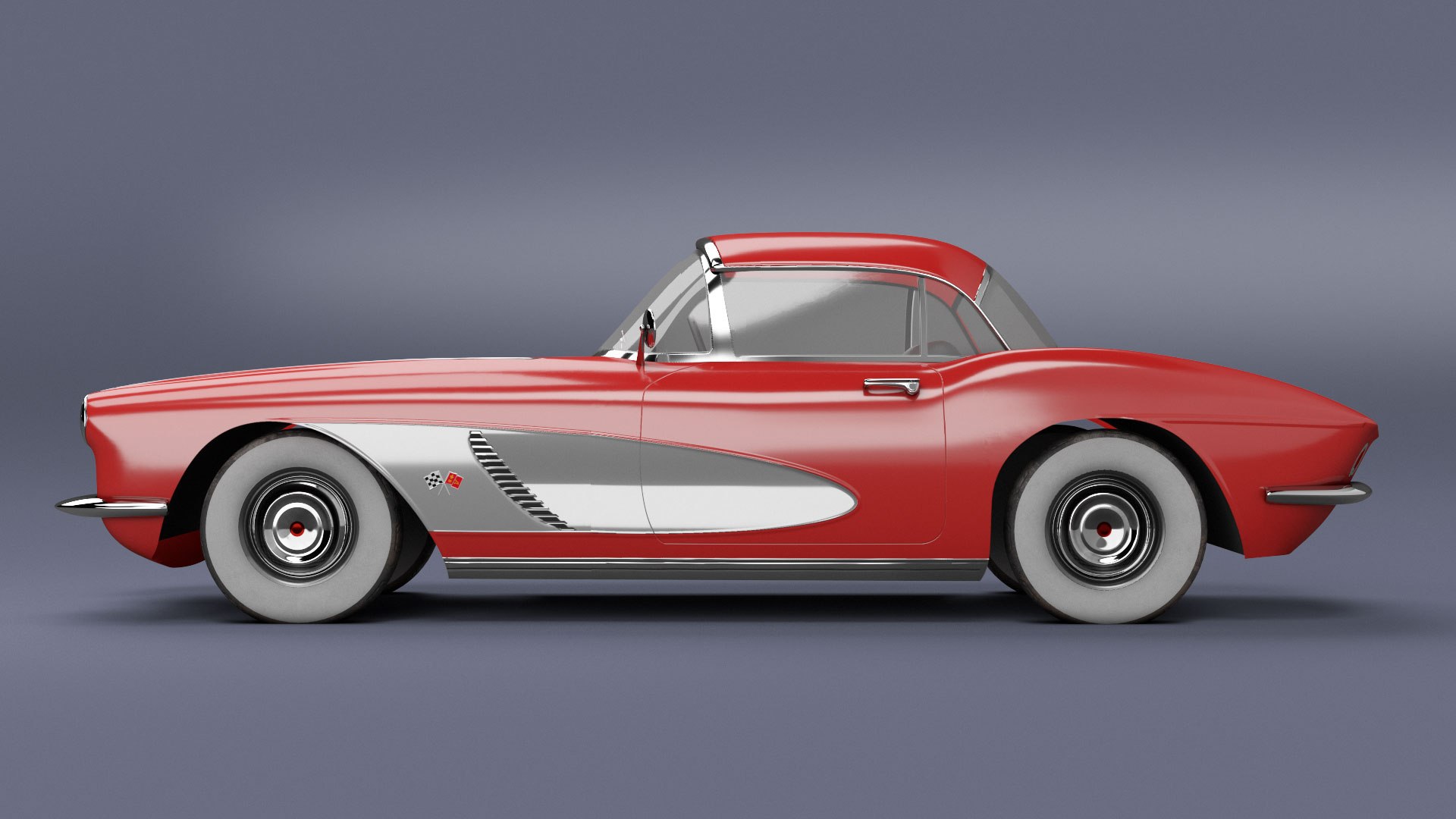 Chevrolet Corvette 3D Model - TurboSquid 1578655